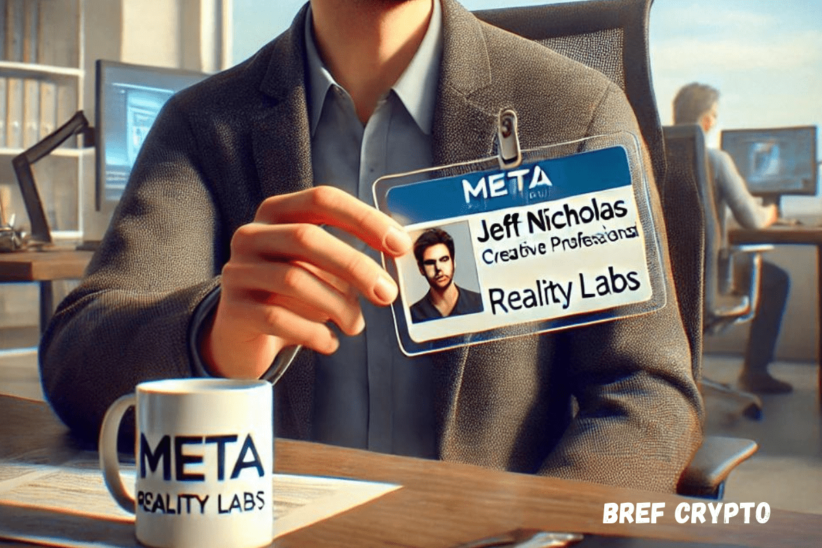 Meta : Jeff Nicholas rejoint les Labs de réalité virtuelle - Bref Crypto